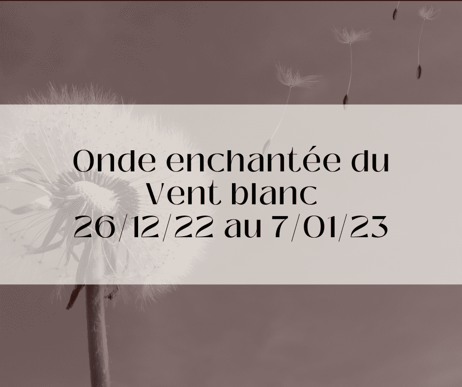 Onde enchantée du Vent blanc - Elle en Sens